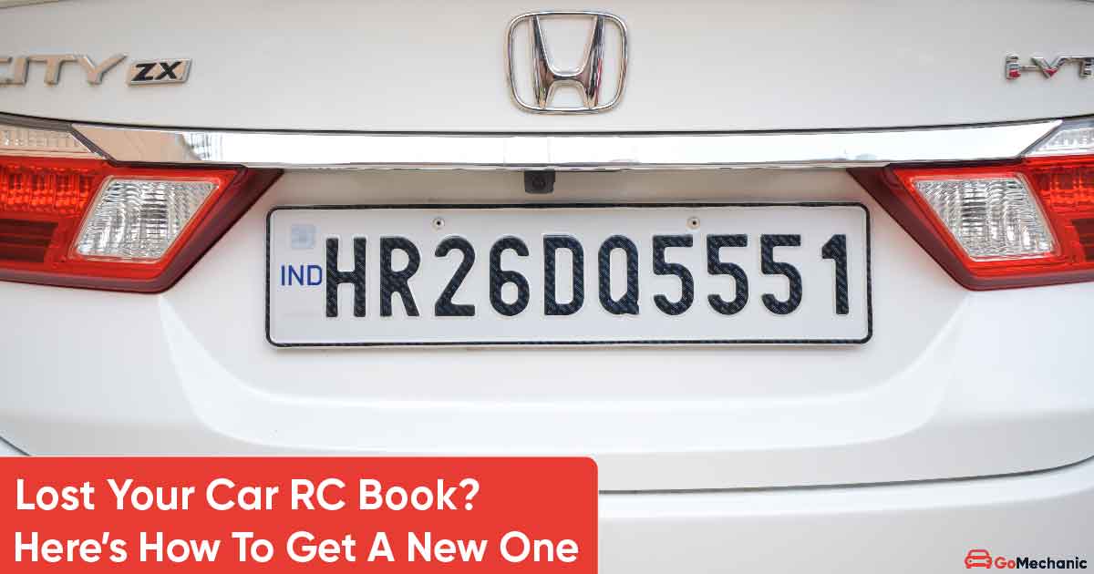 Lost Your Vehicle Registration Certificate? | How To Get A New RC Book?