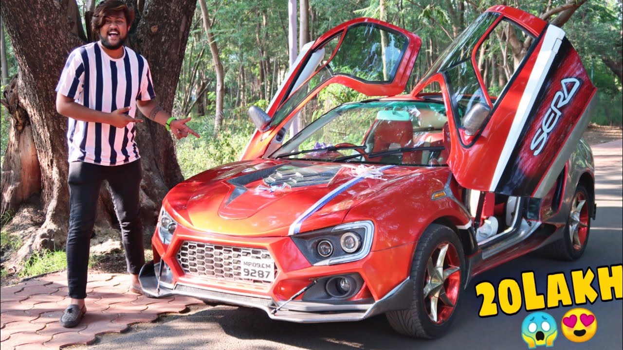 Toyota Sera Modified to look like Ferrari 488...Sort of! [Watch Video]