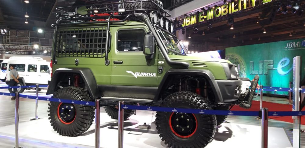 Force Gurkha Customised Unveiled: Auto Expo 2020 Day 1
