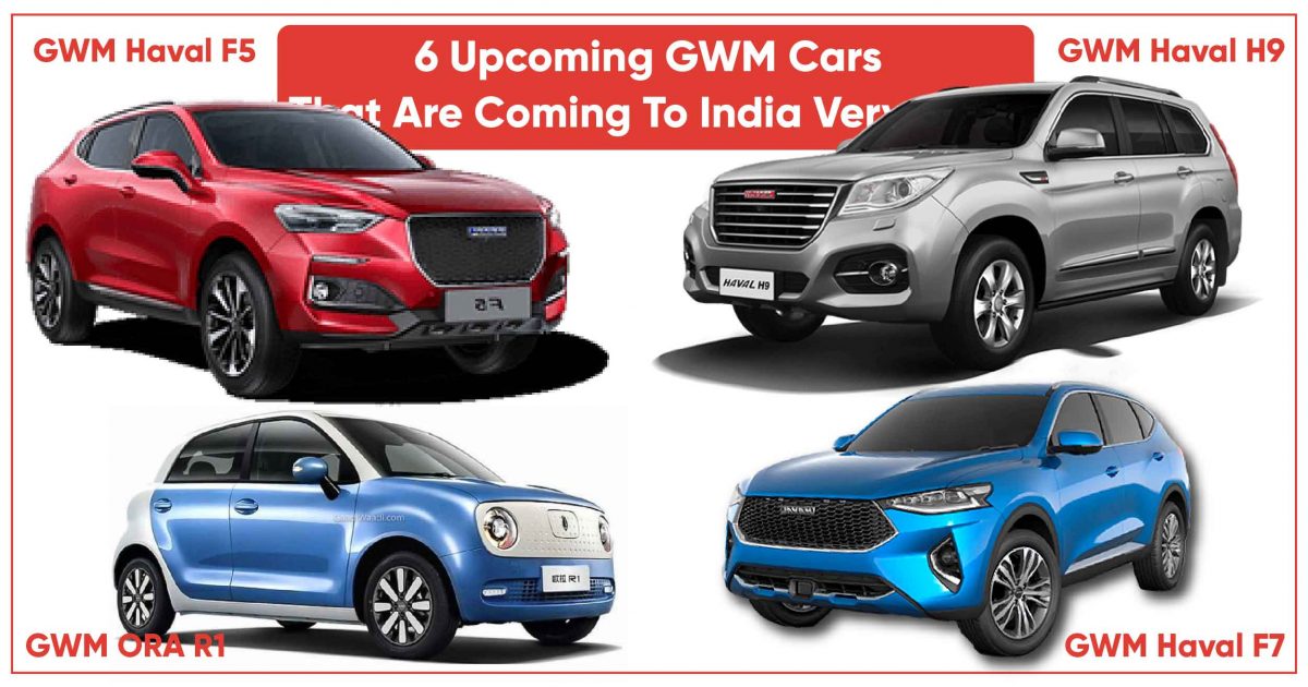 Upcoming GWM Cars That Are Coming To India Soon