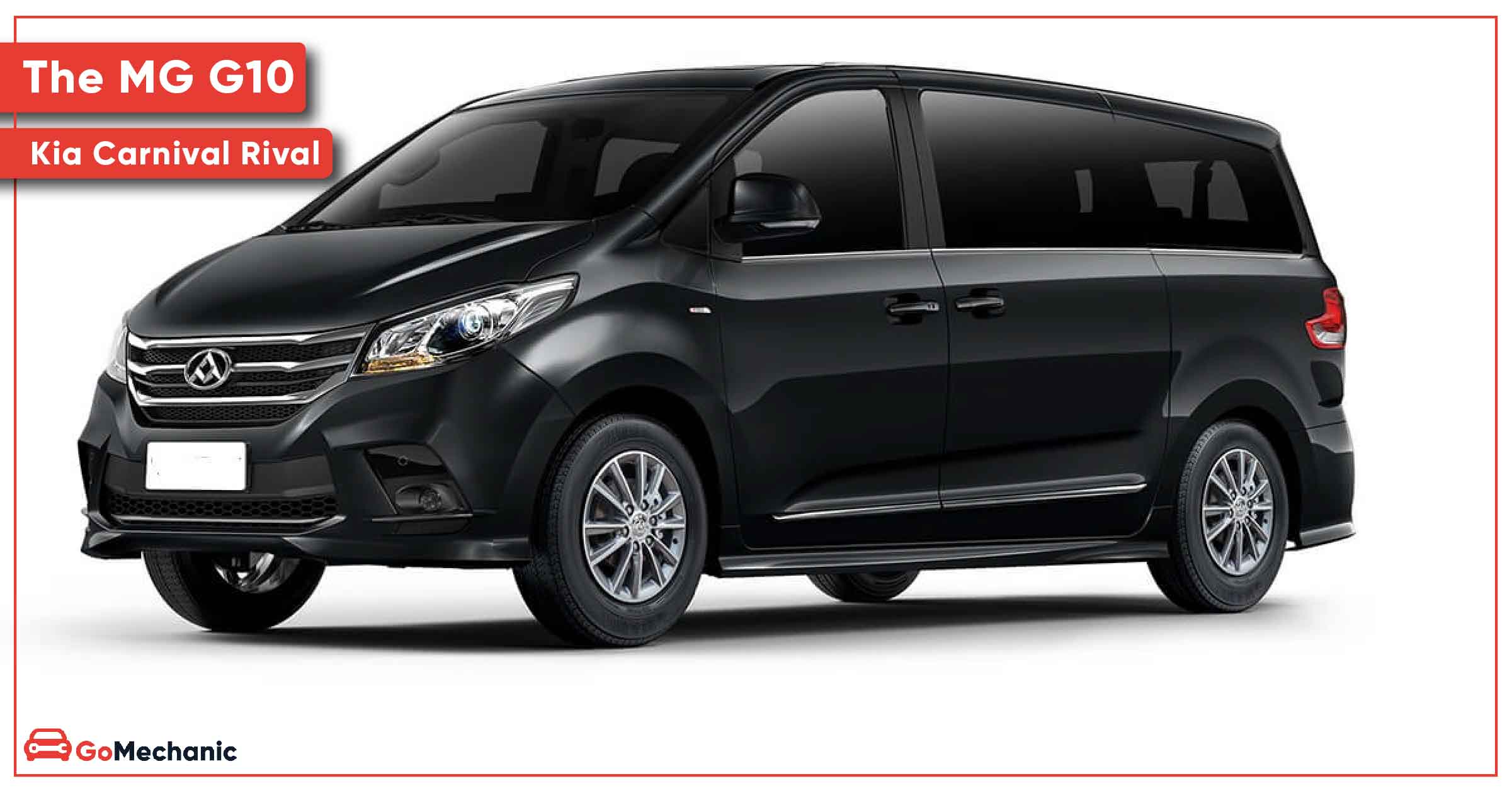 The MG G10 is the Kia Carnival Rival Launching Soon