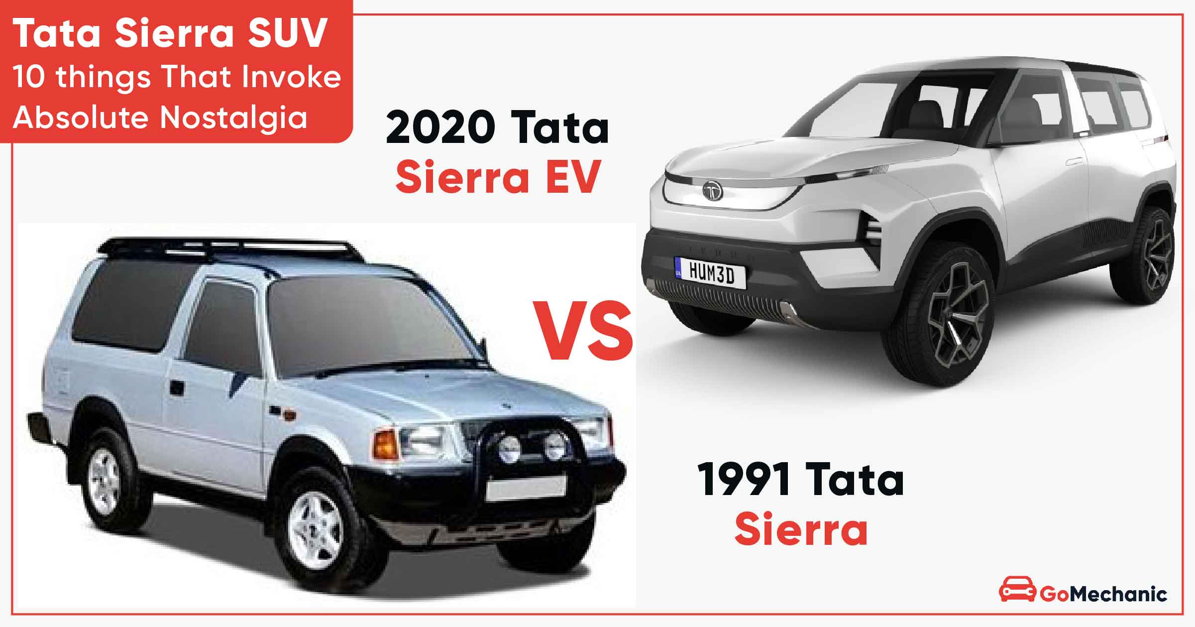 Tata Sierra SUV - 10 things that invoke Absolute NOSTALGIA