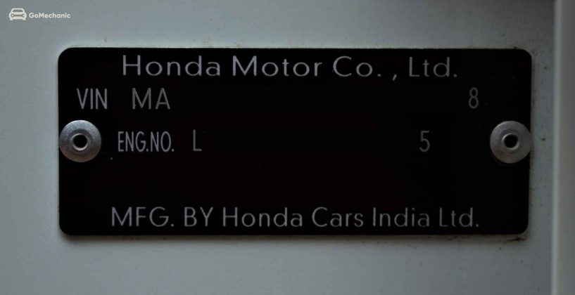 Decoding VIN (Vehicle Identification Number) | Explained in Detail