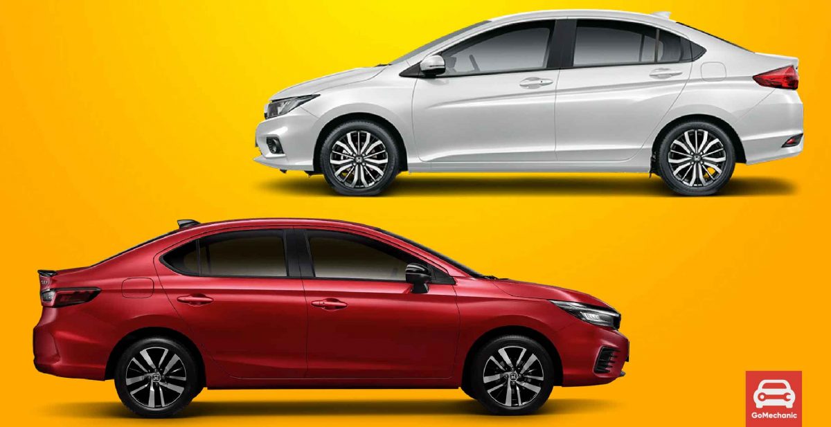 Old and New Gen cars that are sold alongside in India!