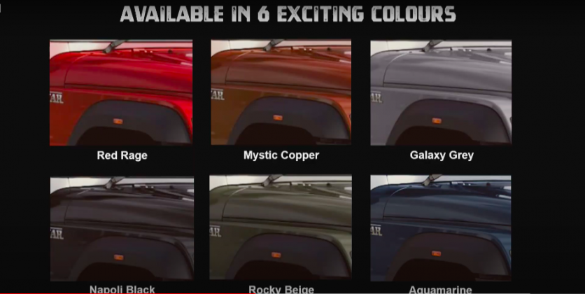2020 Mahindra Thar: Variant-wise Colour Options Revealed