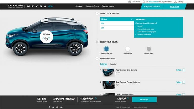 Tata Motors Launches NEXON EV 3D Commerce before World EV Day