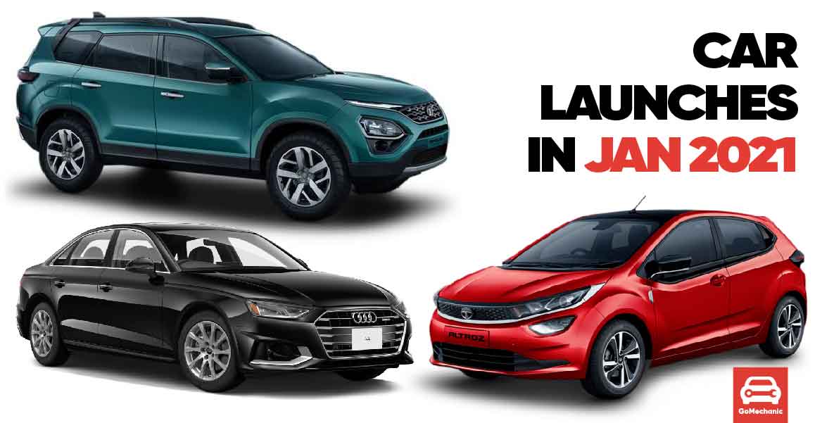 Car Launches In January 2021 - From Tata Safari To Altroz Turbo!