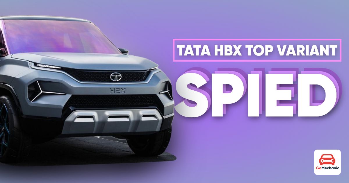 Tata HBX Top-Spec Variant Spied Testing as Launch Nears