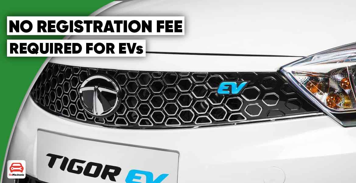 No Vehicle Registration Fees For Electric Vehicles In India - MoRTH
