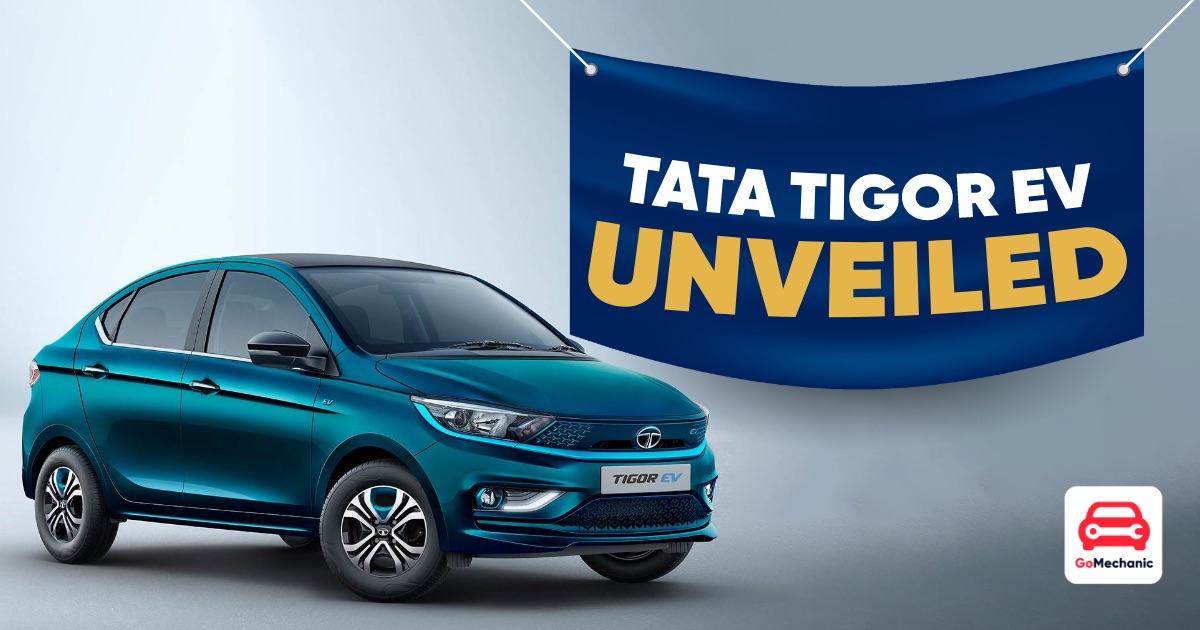 Tata Tigor EV Powered By Ziptron UNVEILED!