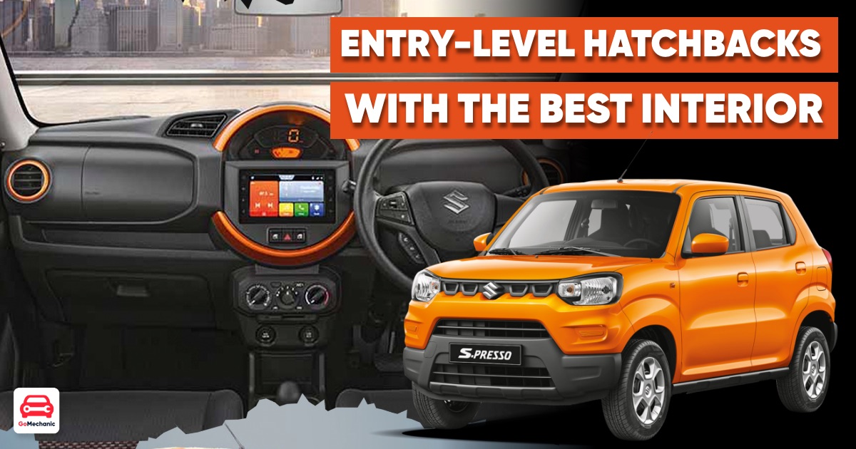 5 Entry Level Hatchbacks With The Best Interiors