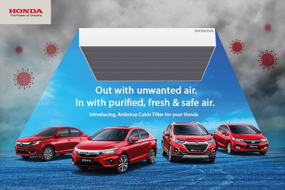 Honda Introduces In-Car Cabin Filter Across All Models