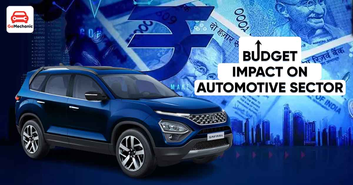 How The Union Budget 2022 Will Impact The Automotive Sector