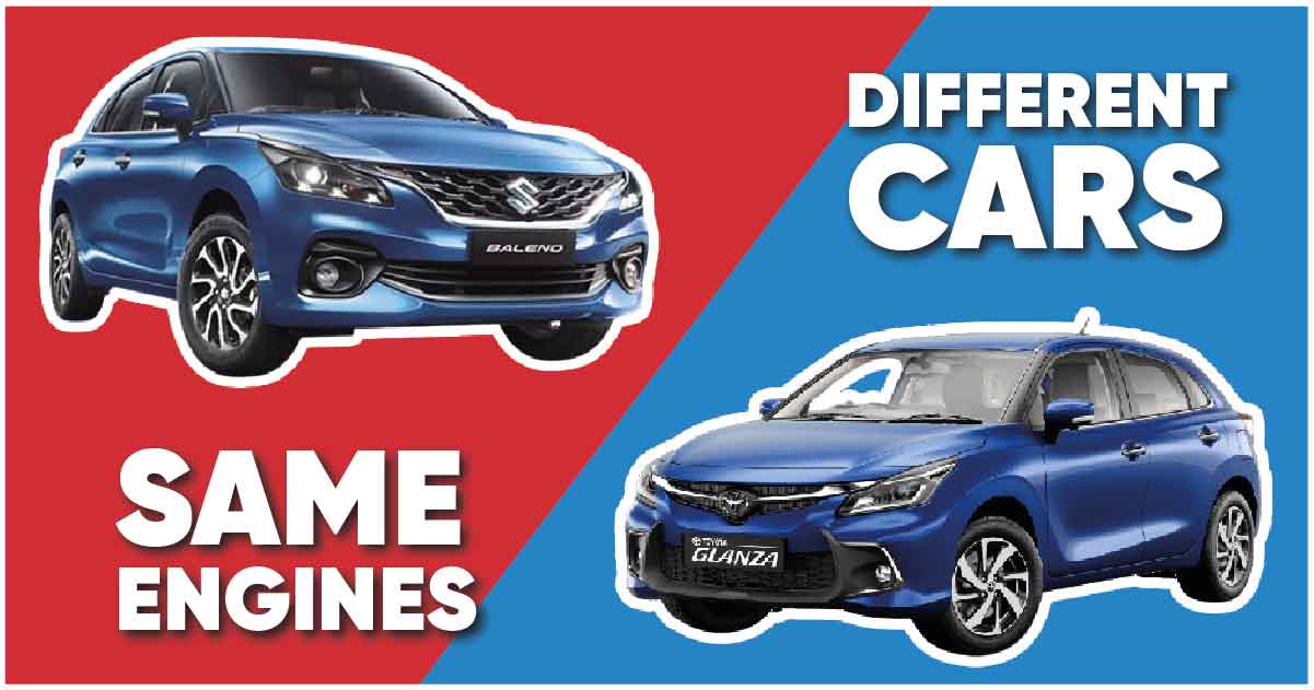 10 Cars That Share The Same Engine | Shared-Affair!