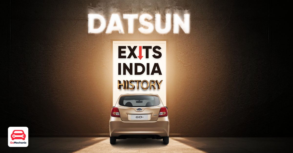 Datsun Ready To Go! Datsun Exits India.