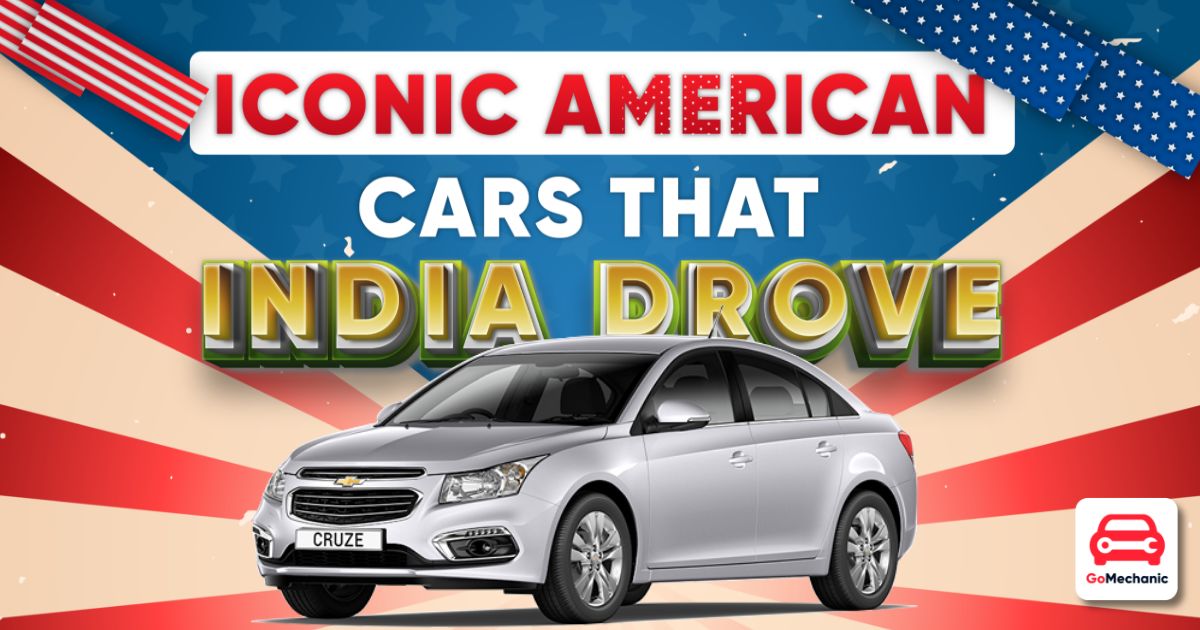 10 Iconic American Cars That India Drove