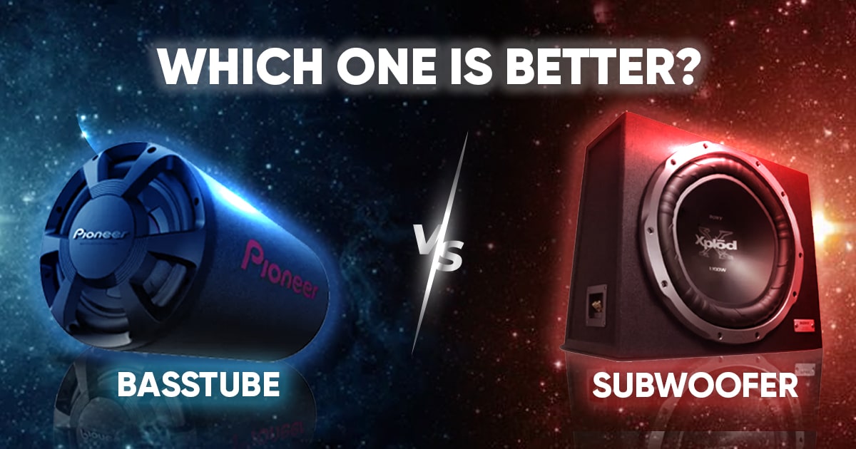 Bass Tube vs Subwoofer - Which Is Better For Car Audio?