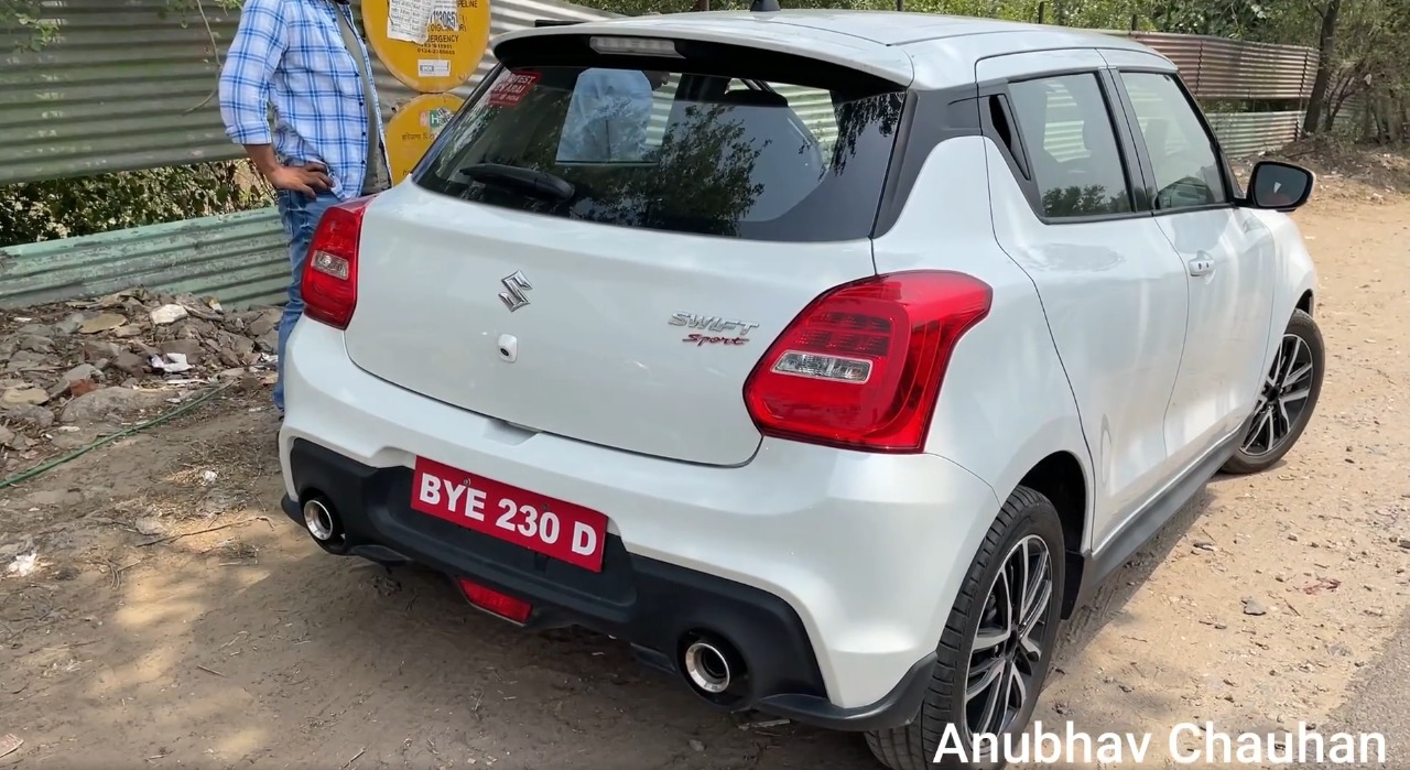 Maruti Suzuki Swift Sports Spied With ADAS Tech!