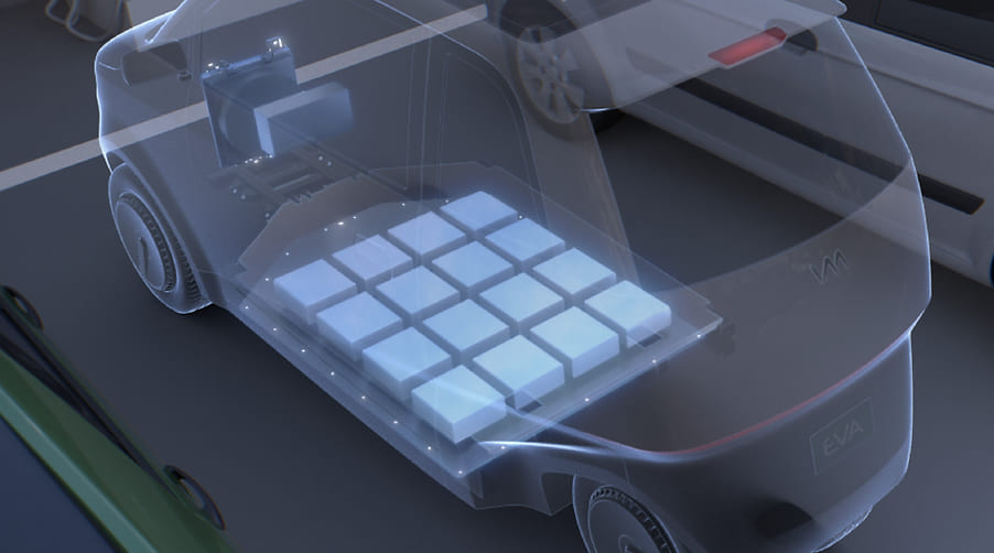 EVA | India's first Solar Powered Mini SUV