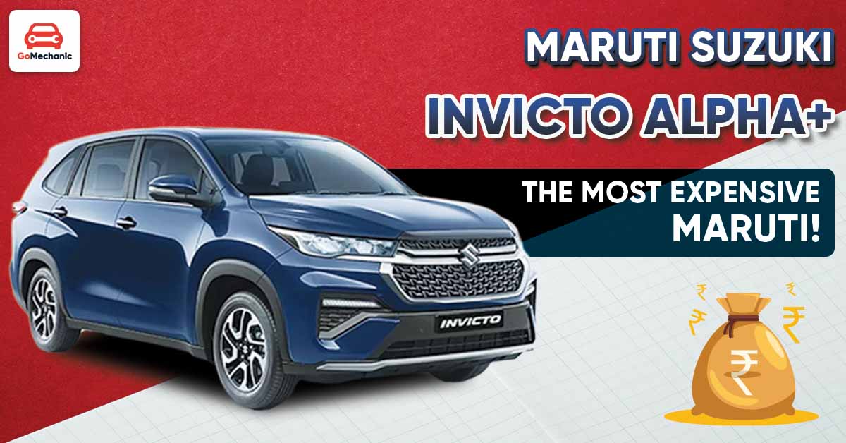 Unleashing Maruti Suzuki Invicto Top-Spec Variant!