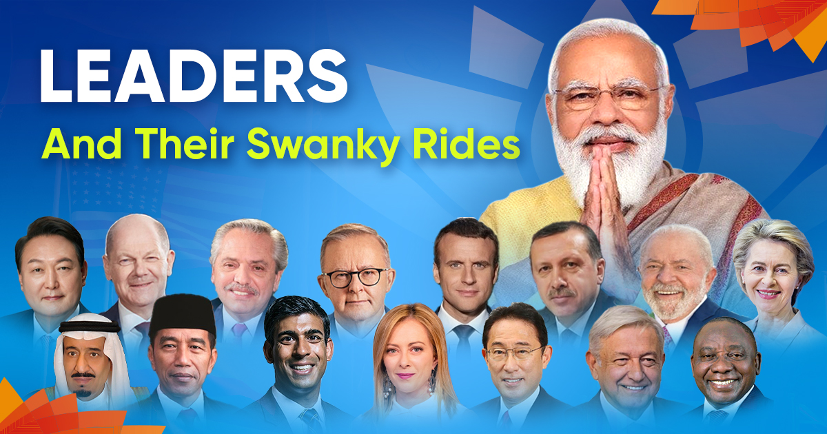 G20 Summit Delegates and Their Luxury Cars!