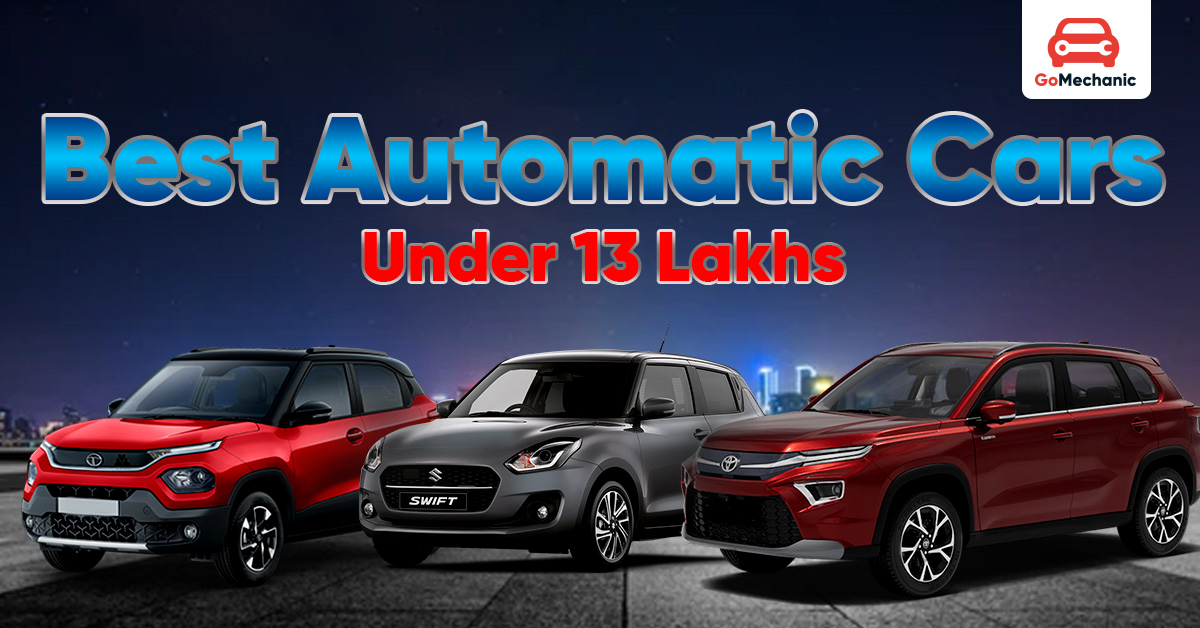 Best Automatic Cars Under 13 Lakhs: Affordable & Features