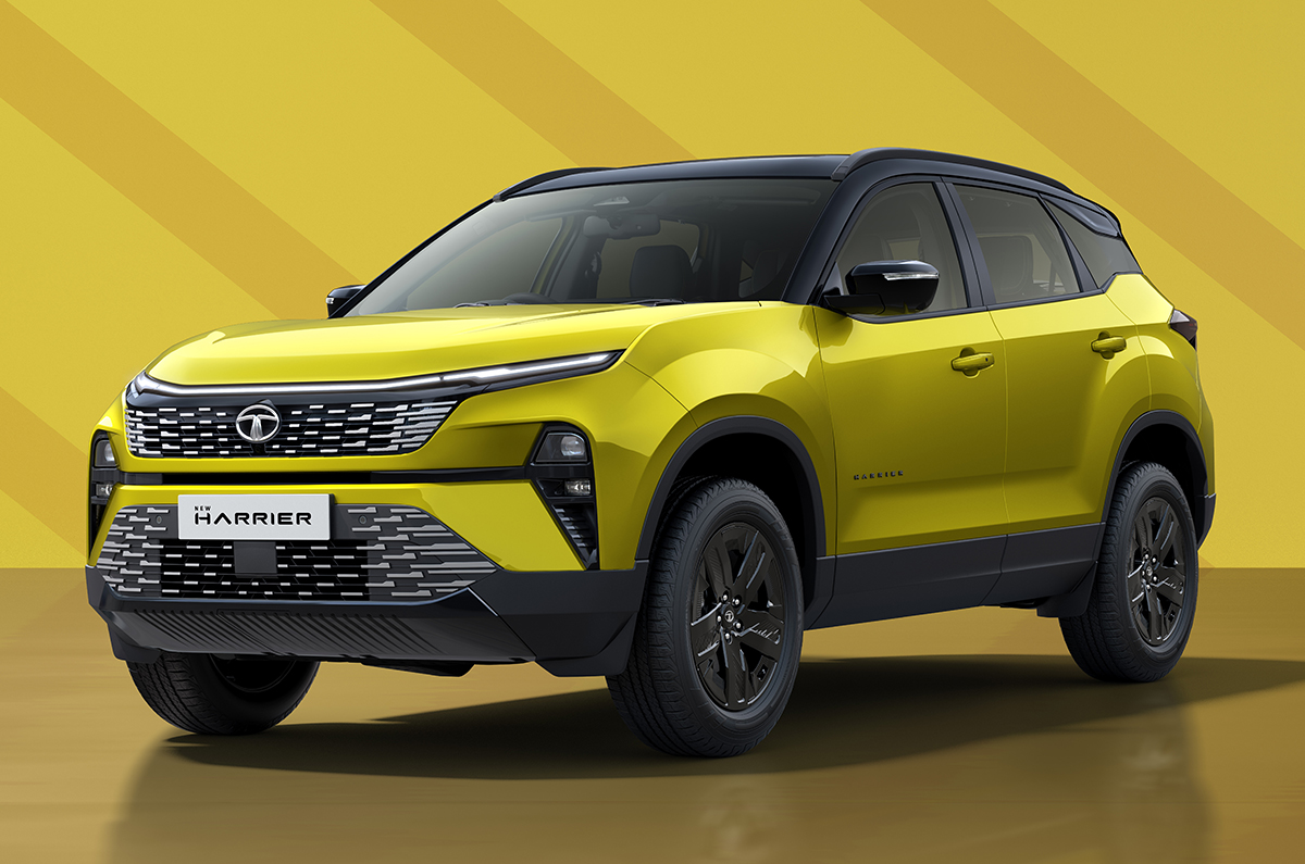 Tata Harrier facelift to be offered in 7 colours and 10 variants!
