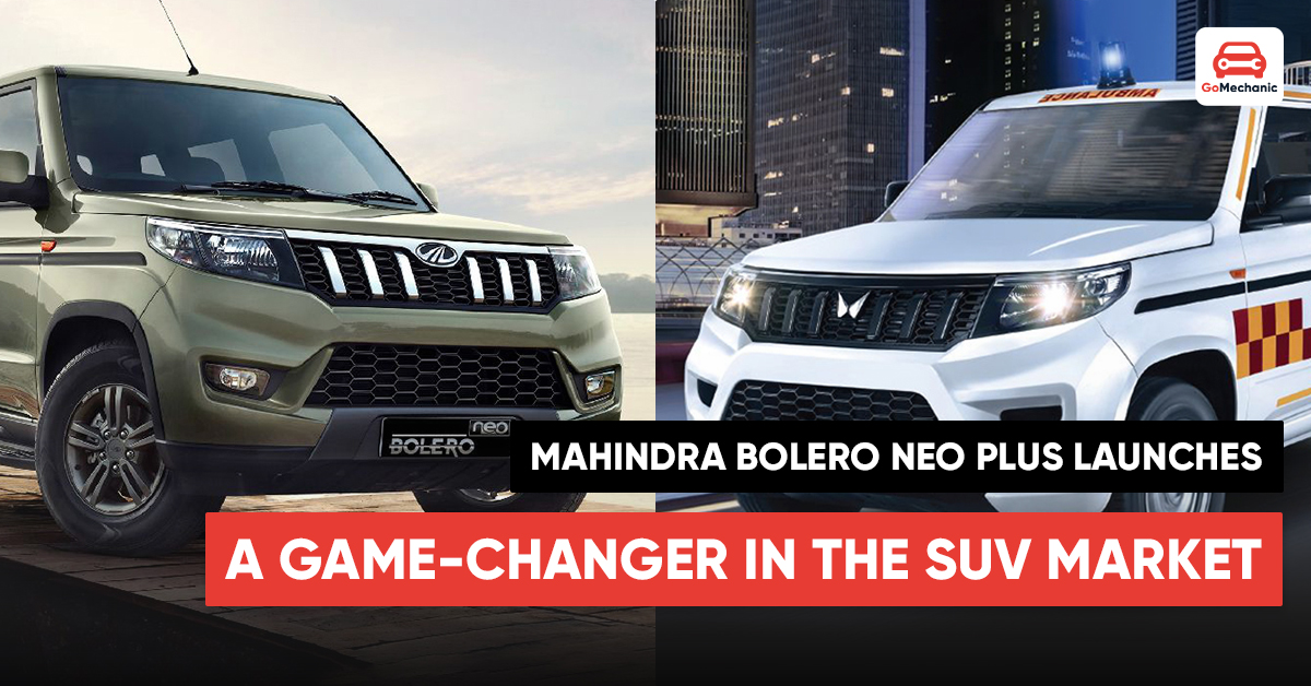 Mahindra Bolero Neo Plus: Spacious 9-Seater SUV