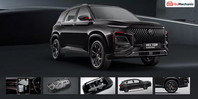 Unveil the MG Hector Blackstorm: Style & Safety Combined