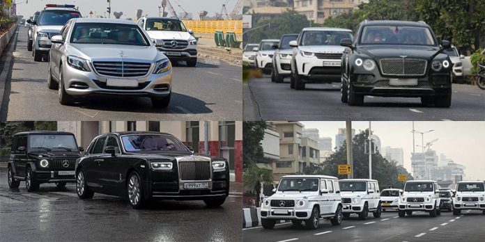 Ambani's car collection: Luxury Fleet: Prestige & Power Defined