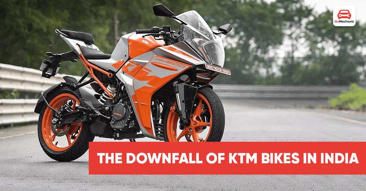 KTM bikes India’s downfall: causes and challenges