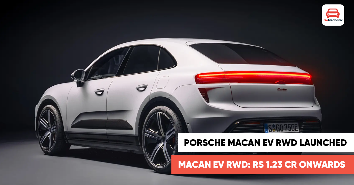 Porsche Macan EV RWD Launched at Rs 1.23 Cr