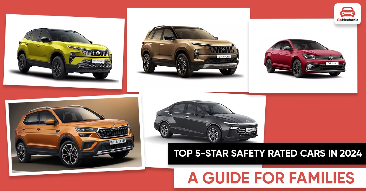 Top 5-Star Safety Rated Cars in 2024: A Guide for Families