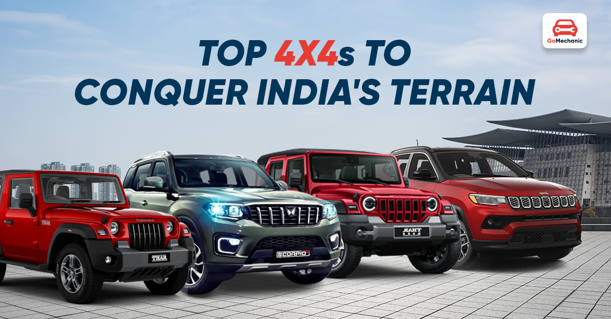 Best 4x4s for India's Terrain in 2024: Picks for Rugged Adventures