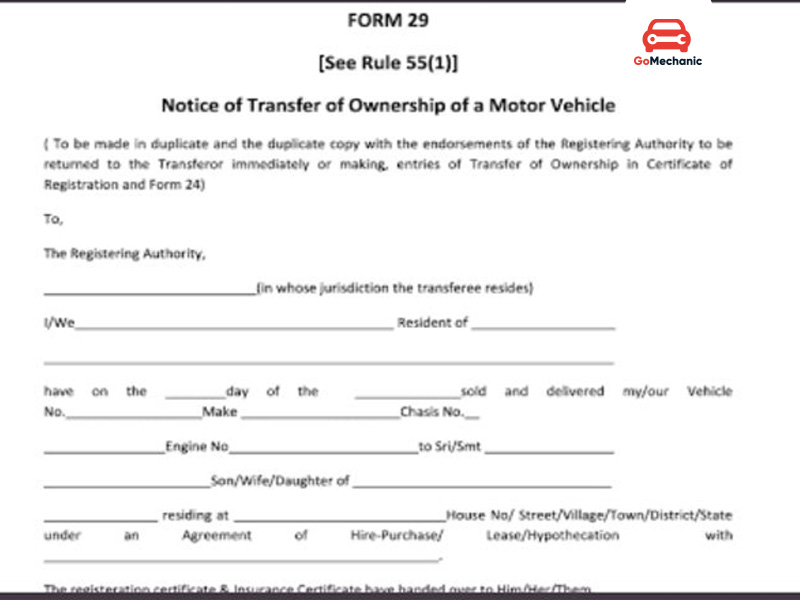 Complete Guide To RTO Forms 29 30 