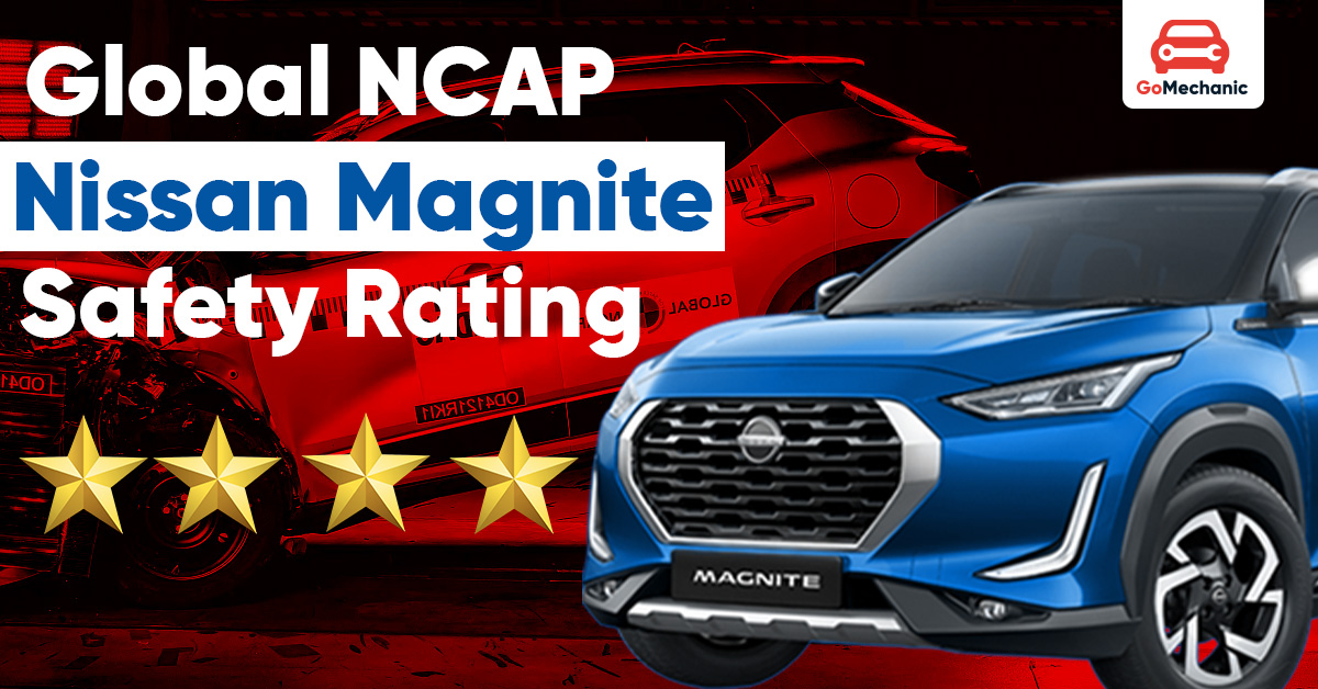 Nissan Magnite Global NCAP Rating: 4-Star Safety & Features