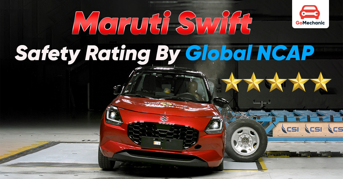 Analysis of Maruti Swift Safety Rating by Global NCAP 2025.