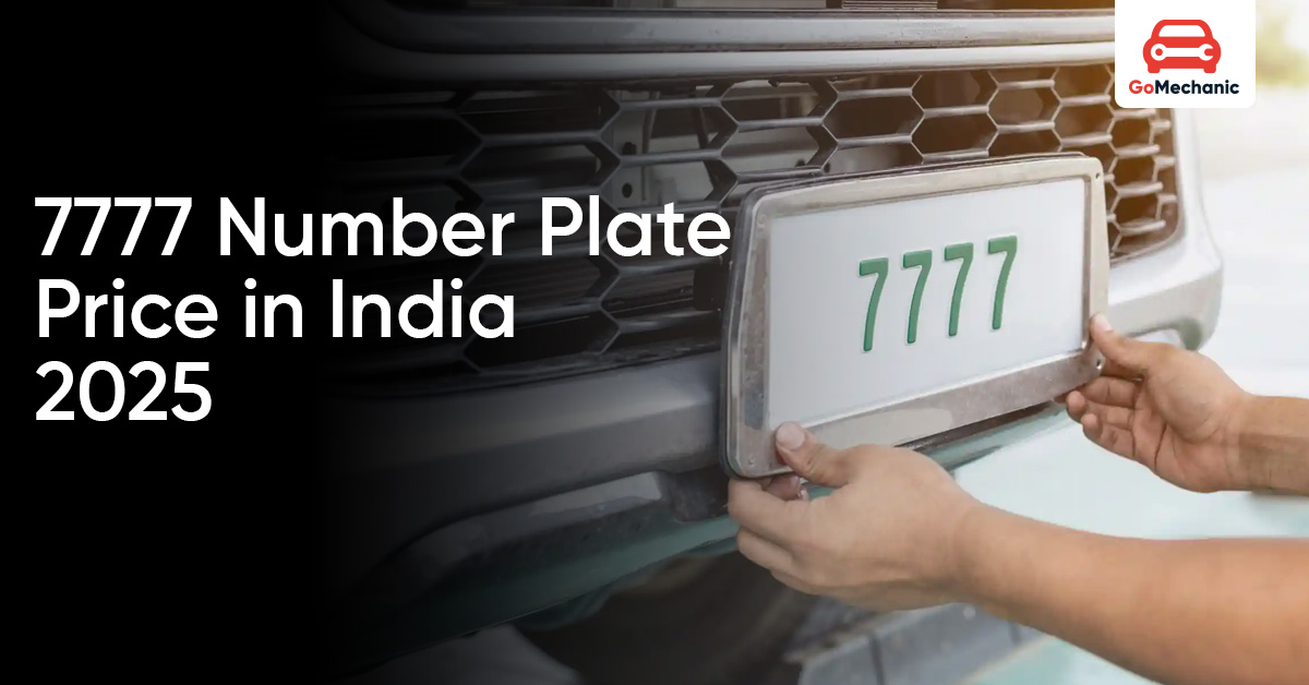 7777 Number Plate Price in India, 2025: A Complete Guide