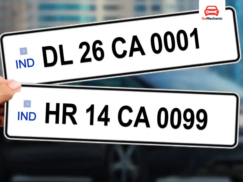 4444 Number Plate Price and Registration Process in India