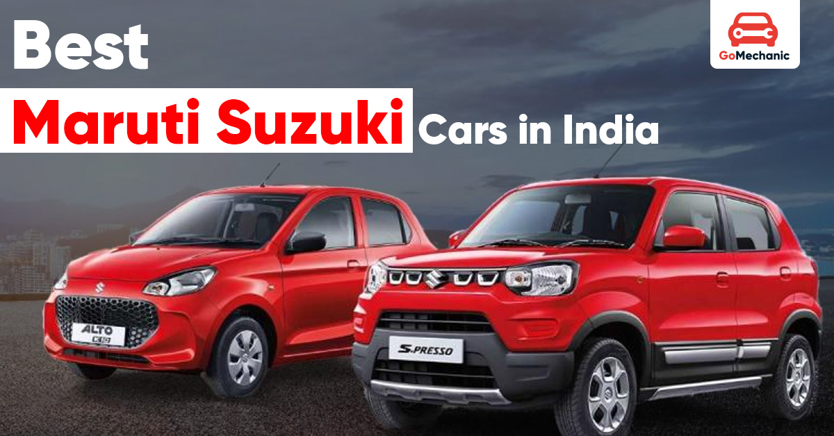 Best Maruti Suzuki Cars in India (2025) – Top Picks & Specs