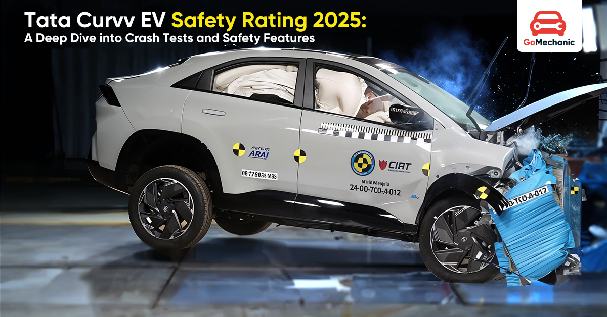 TATA Curvv EV Safety Rating by Bharat NCAP 2025 - GoMechanic