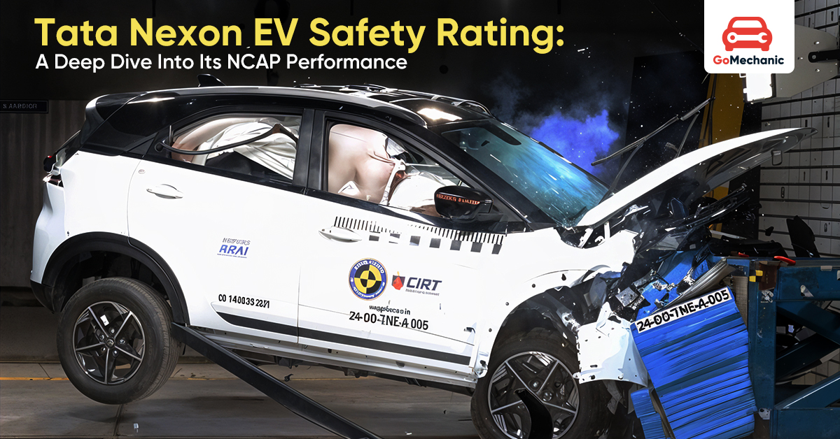 Tata Nexon EV Safety Rating By Bharat NCAP 2025 - GoMechanic