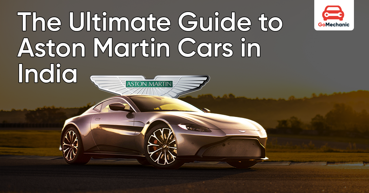 Aston Martin Cars in India 2025: Models, Prices & Specs