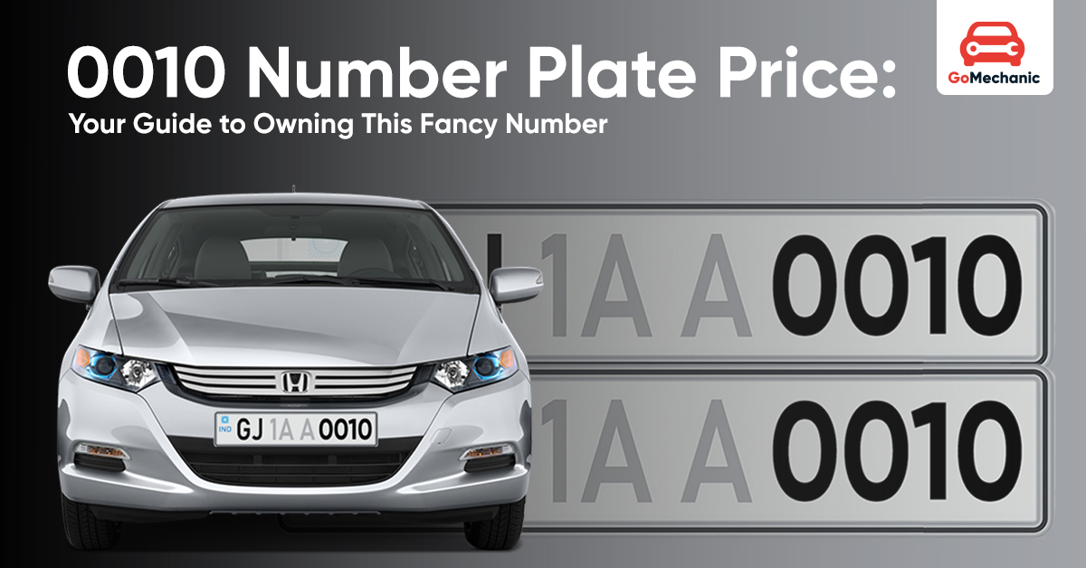 0010 Number Plate Price in India: Full Guide & Cost Details