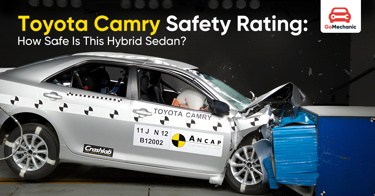Toyota Camry Safety Rating 2025 - Gomechanic