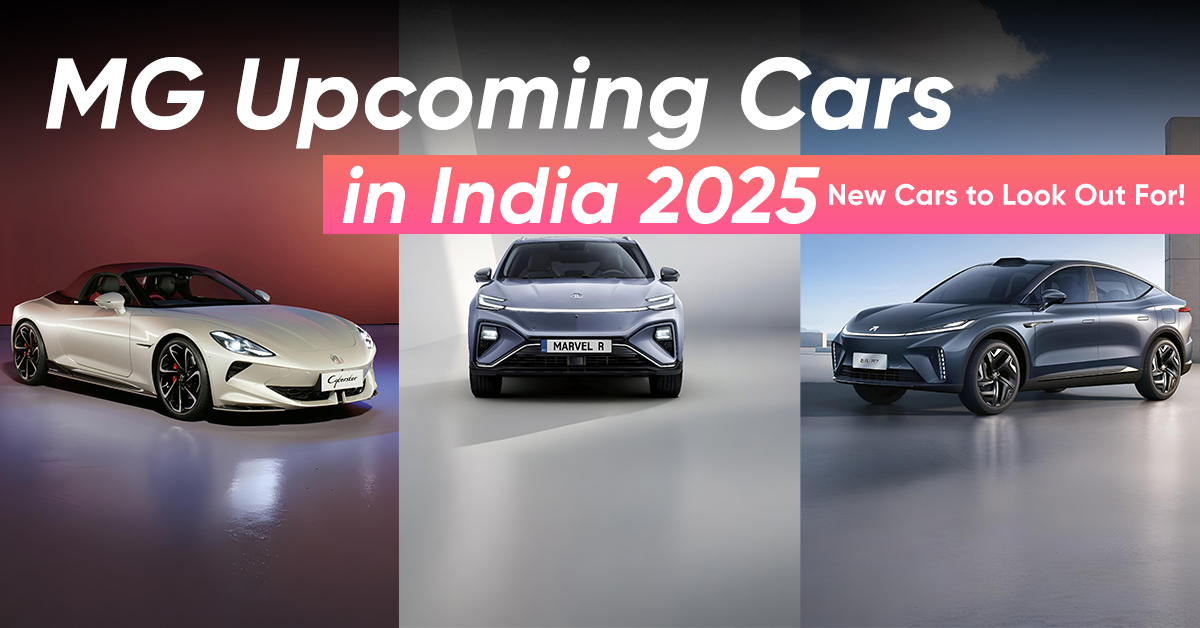 Upcoming MG Cars in India 2025: Electric, SUV & Hydrogen