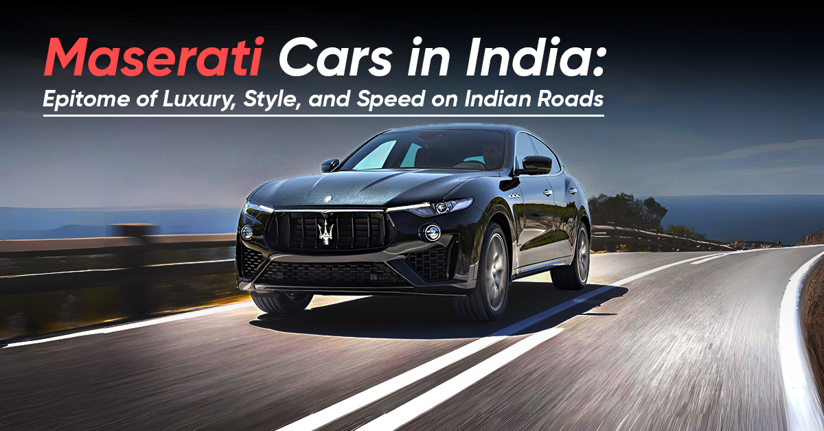 Maserati Cars in India: Models, Features & Prices 2025