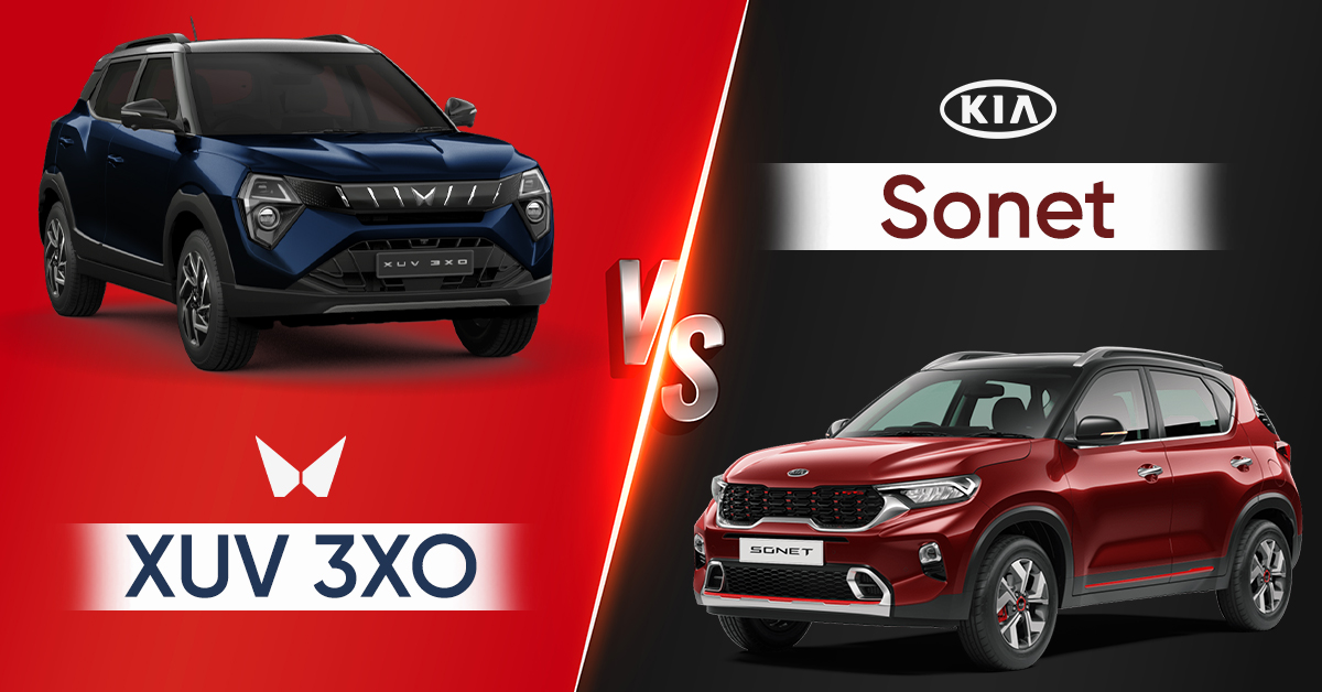 Kia Sonet vs Mahindra XUV3XO 2025 – SUV Comparison Guide