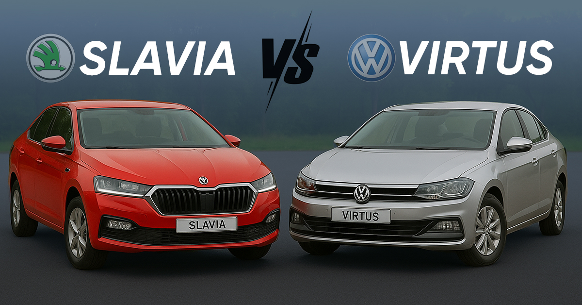 Skoda Slavia vs Volkswagen Virtus: Complete Comparison 2025