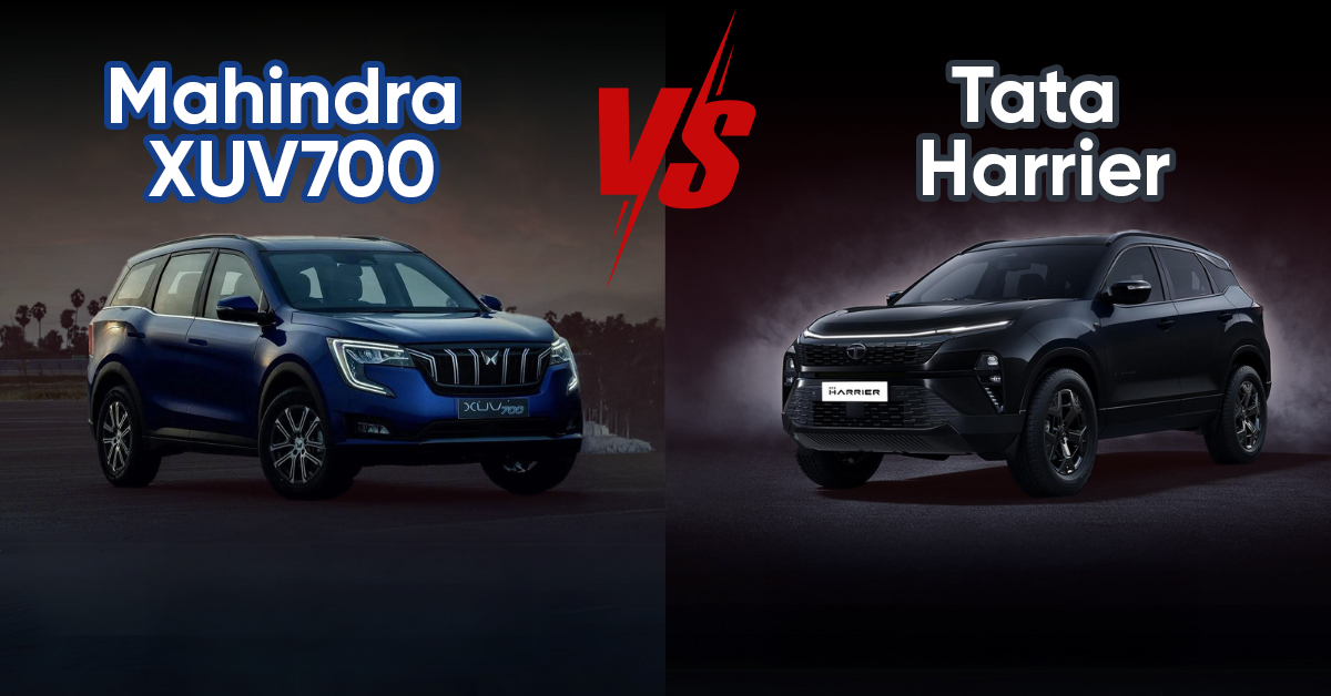Tata Harrier vs Mahindra XUV700 – SUV Comparison 2025